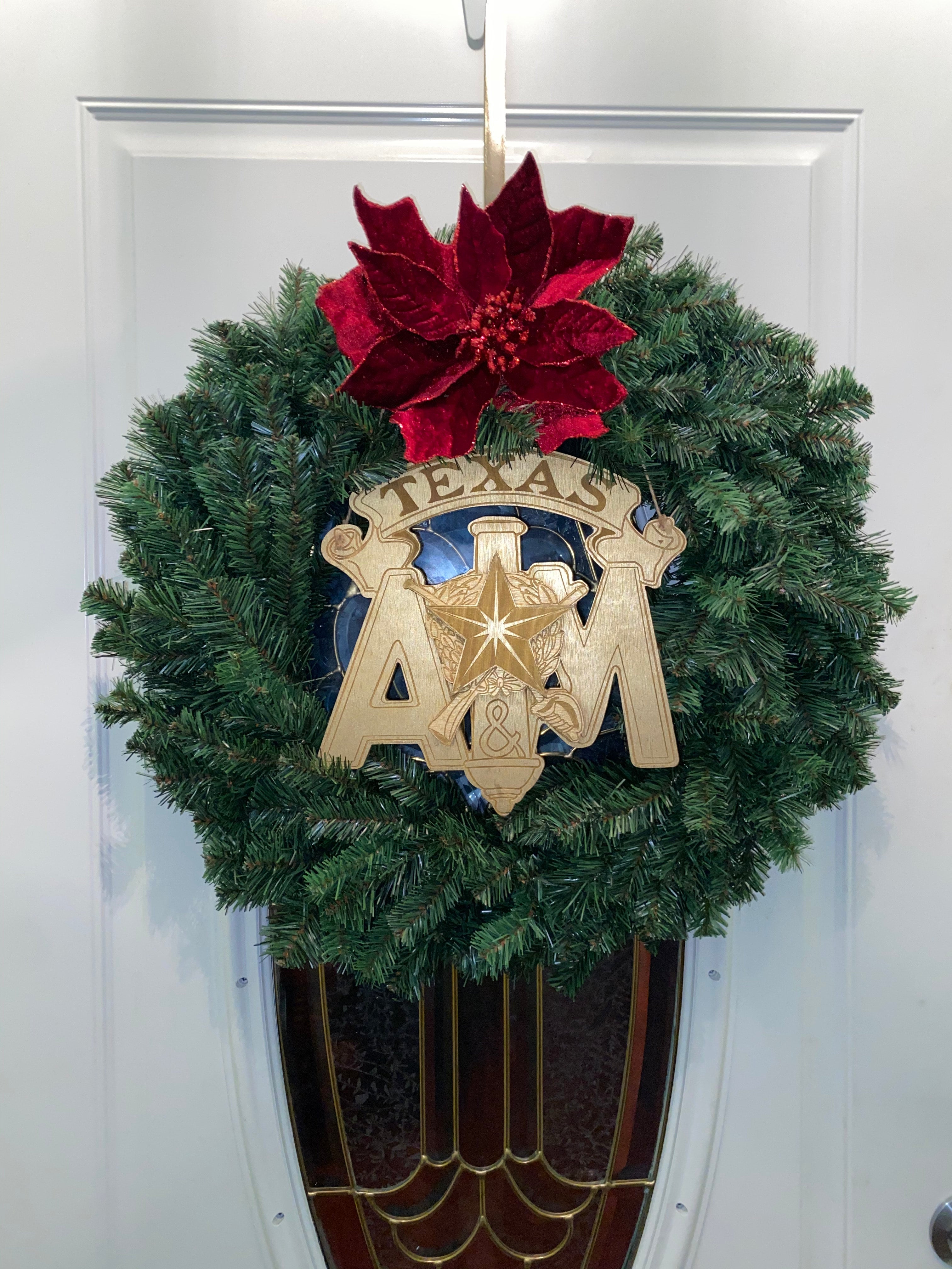 Corps Stack Wall or Wreath Decor | Fort Worth/Tarrant County Aggie Moms ...